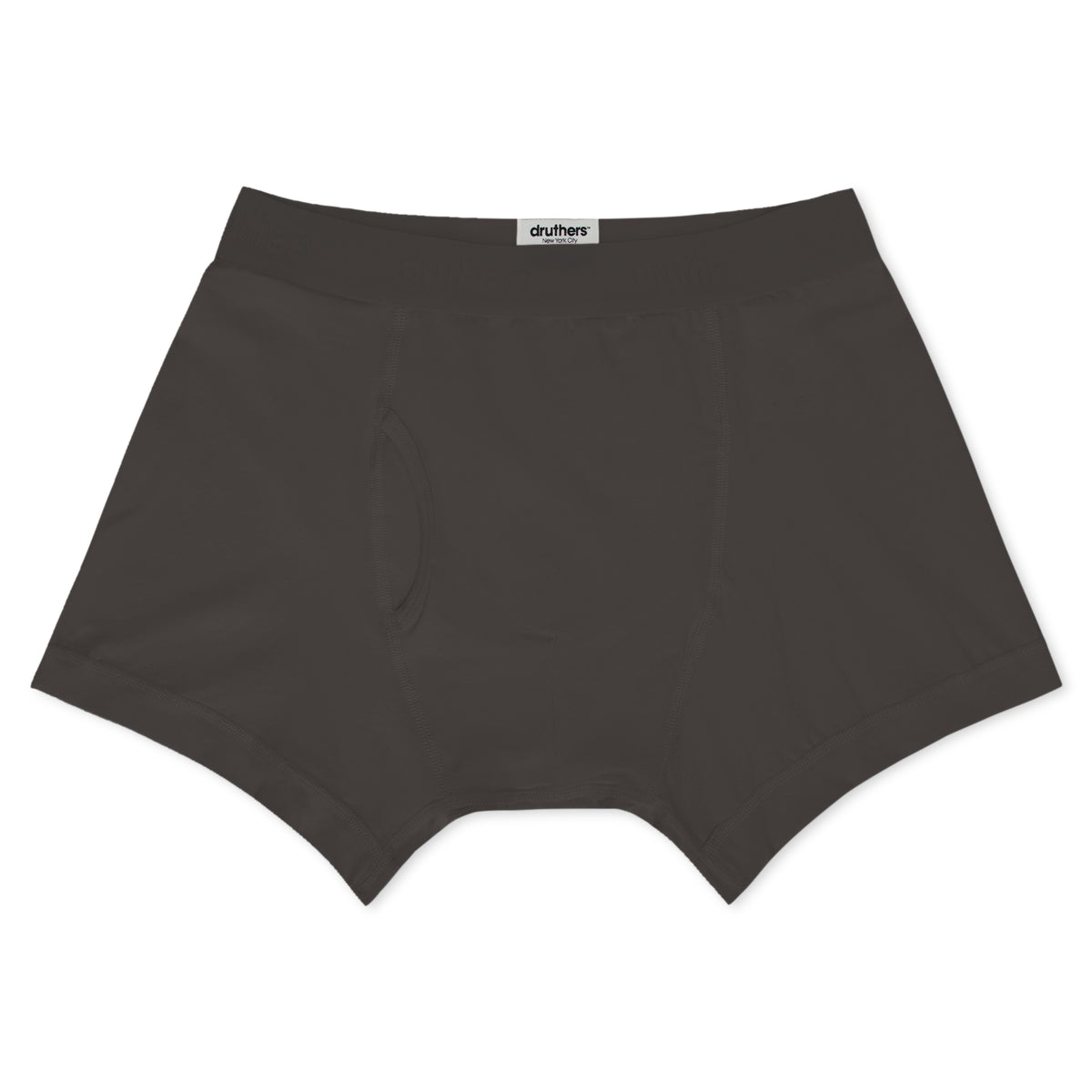 Organic Cotton Boxer Briefs - STORM GREY – Druthers NYC