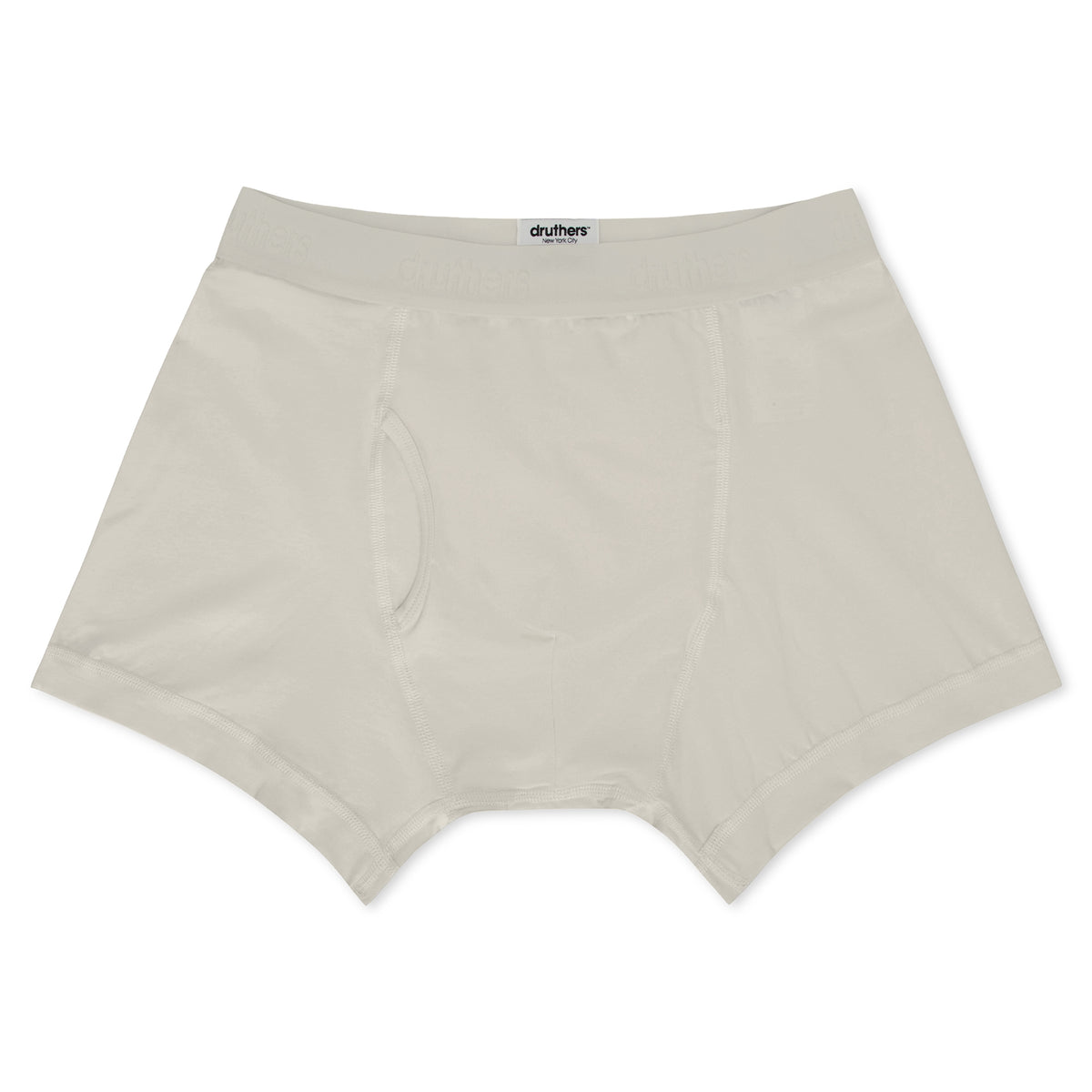 Organic Cotton Boxer Briefs - CHATEAU GREY – Druthers NYC