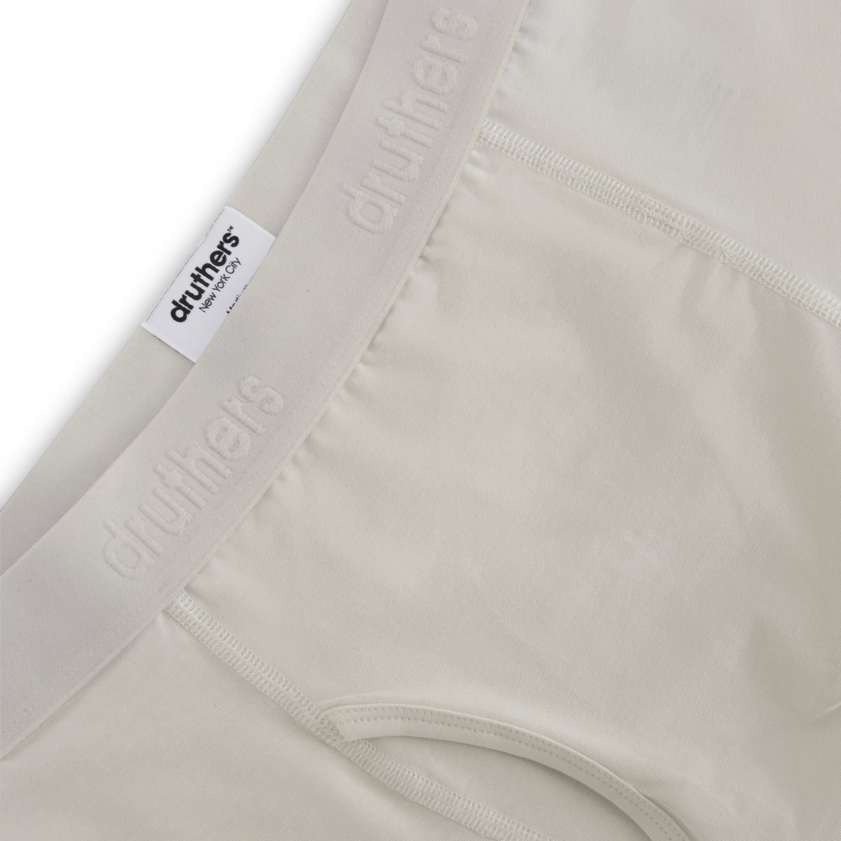 Organic Cotton Boxer Briefs - CHATEAU GREY – Druthers NYC