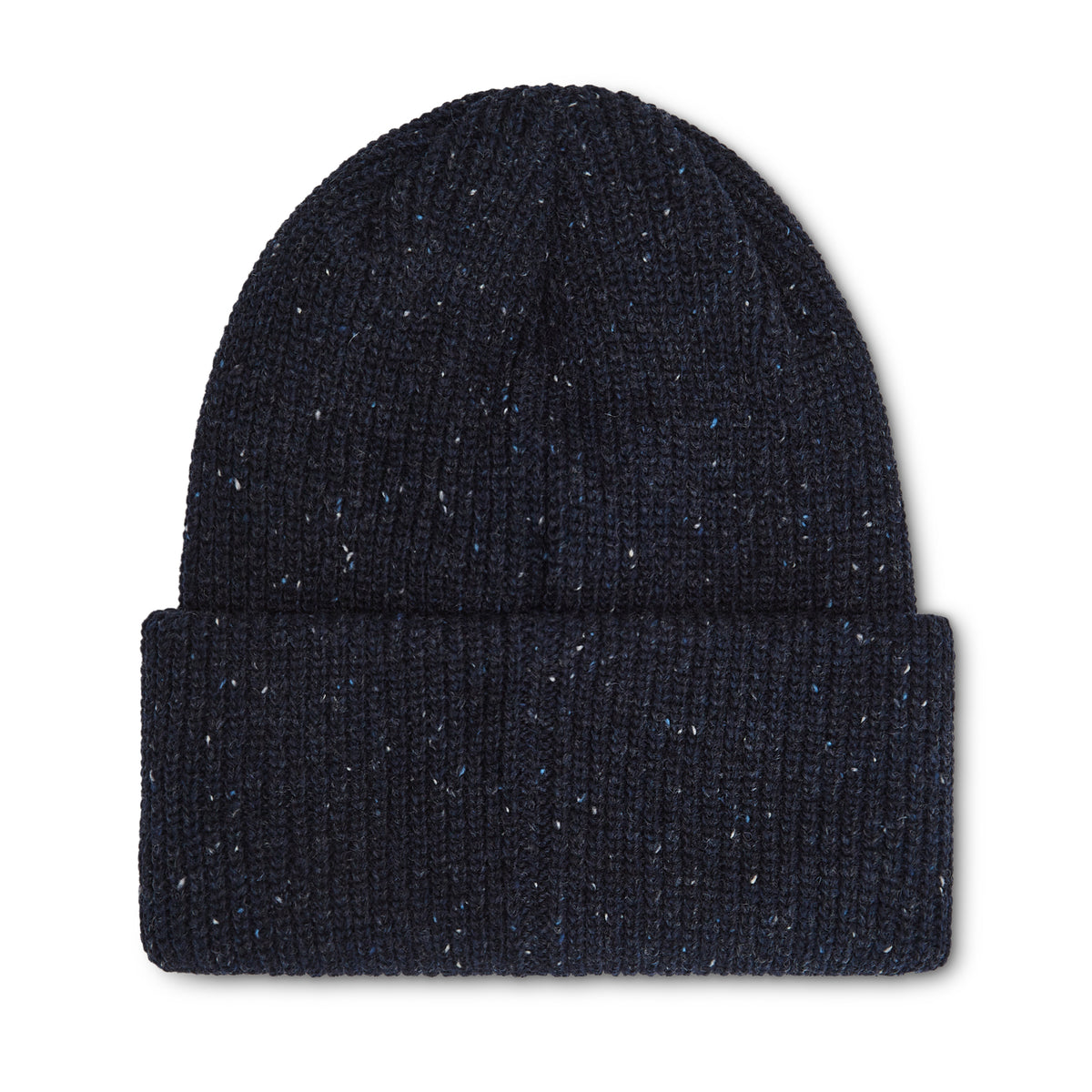 Pilgrim Surf + Supply Cashmere & Lambswool Blend Ribbed Hat - Navy Fle ...