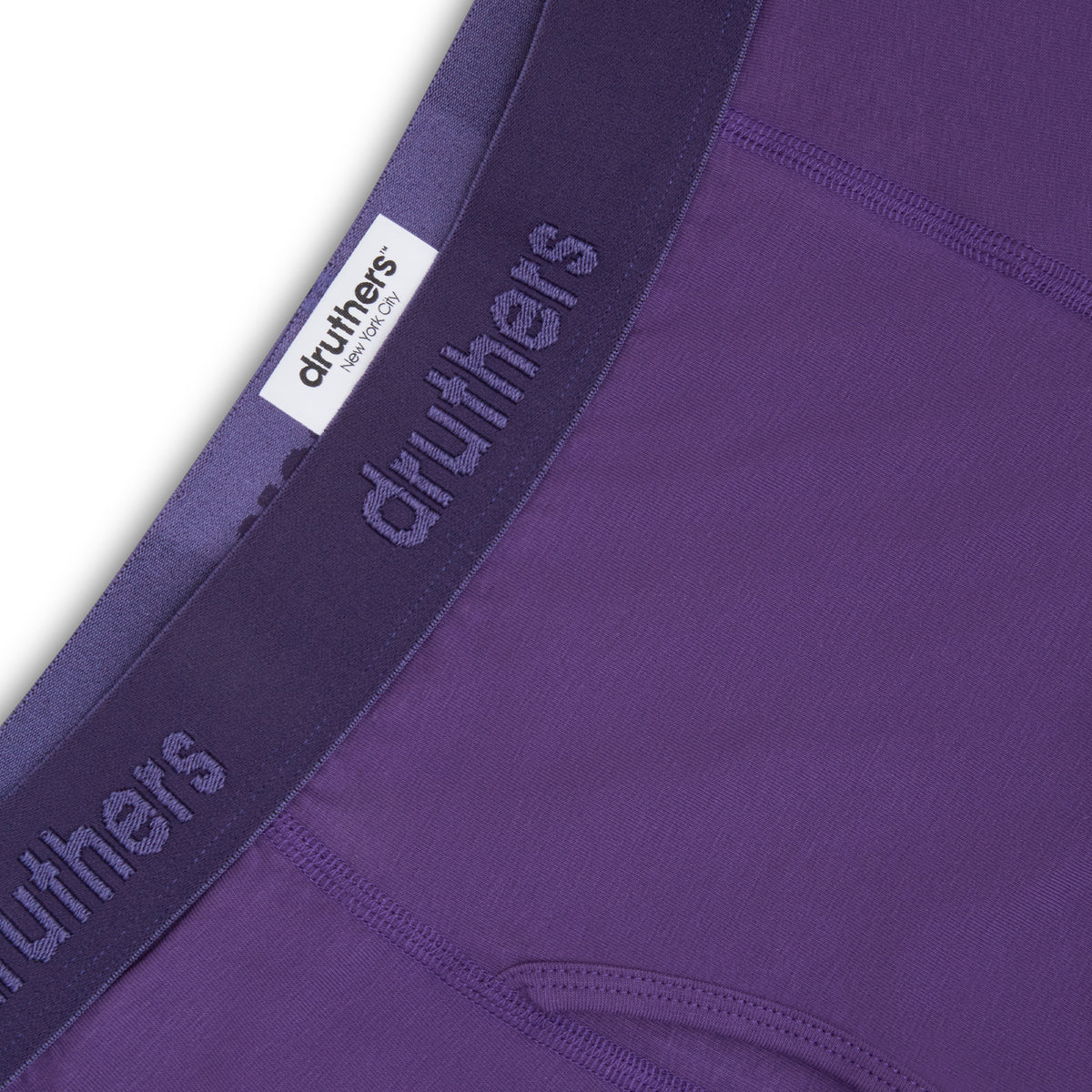 Organic Cotton Boxer Briefs - Royal Purple – Druthers NYC