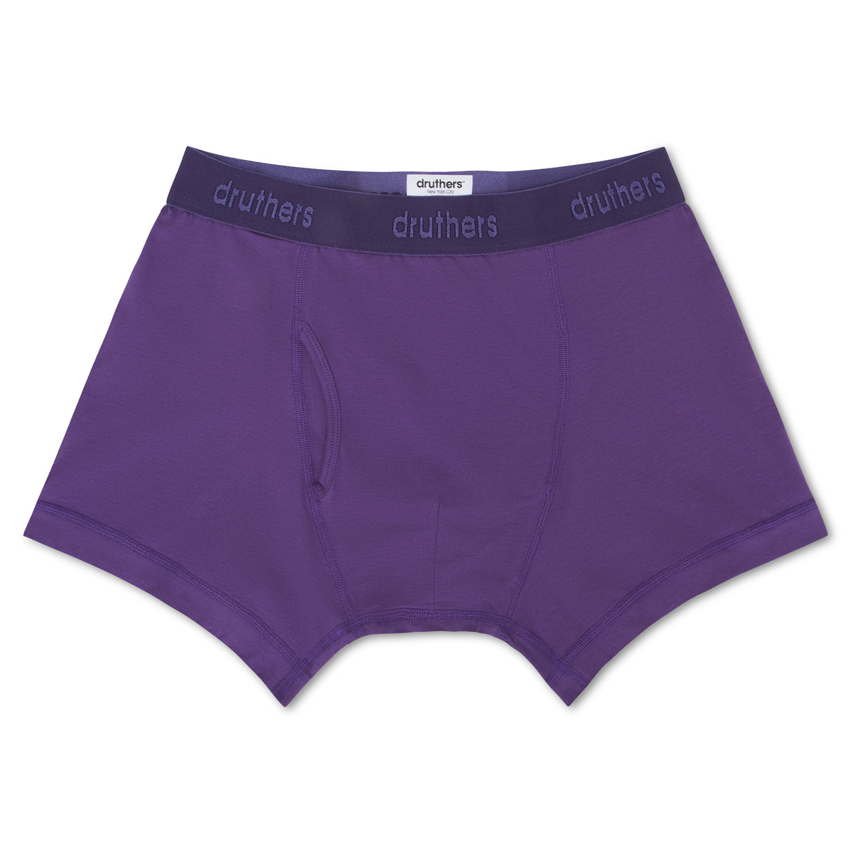 Organic Cotton Boxer Briefs - Royal Purple – Druthers NYC